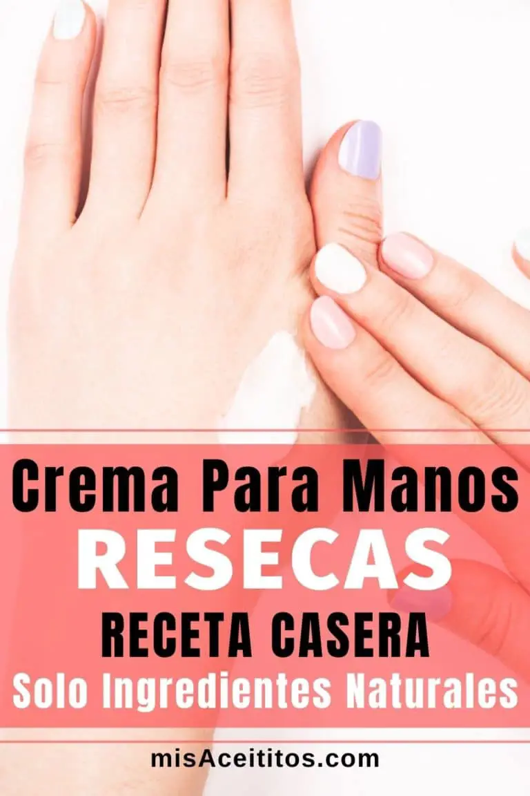Crema para Manos Resecas Recetas Caseras