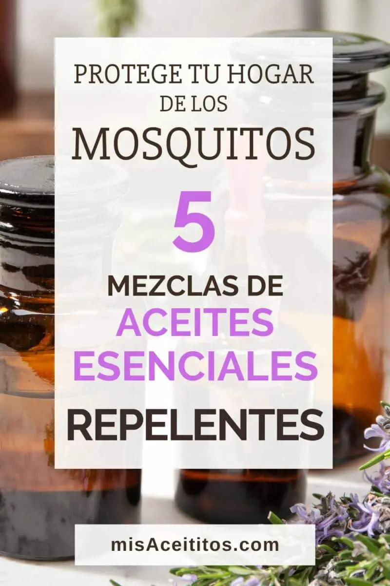 Repelente De Mosquitos Con Aceites Esenciales